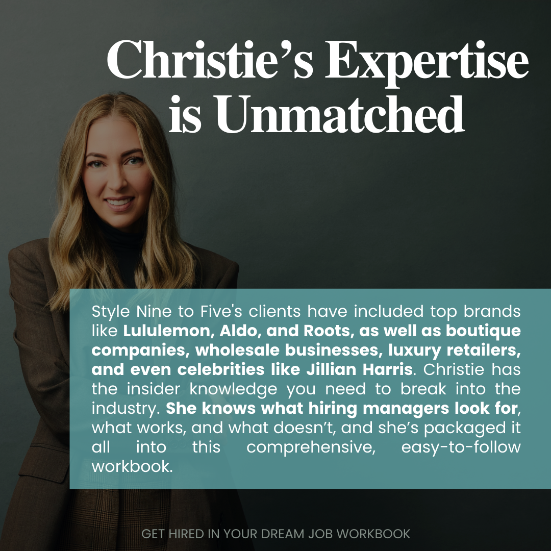 Get Hired in Your Dream Job Workbook – Style Nine to Five